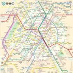Metro Paříž – Mapa s plánkem, ceny jízdenek, trasy MHD